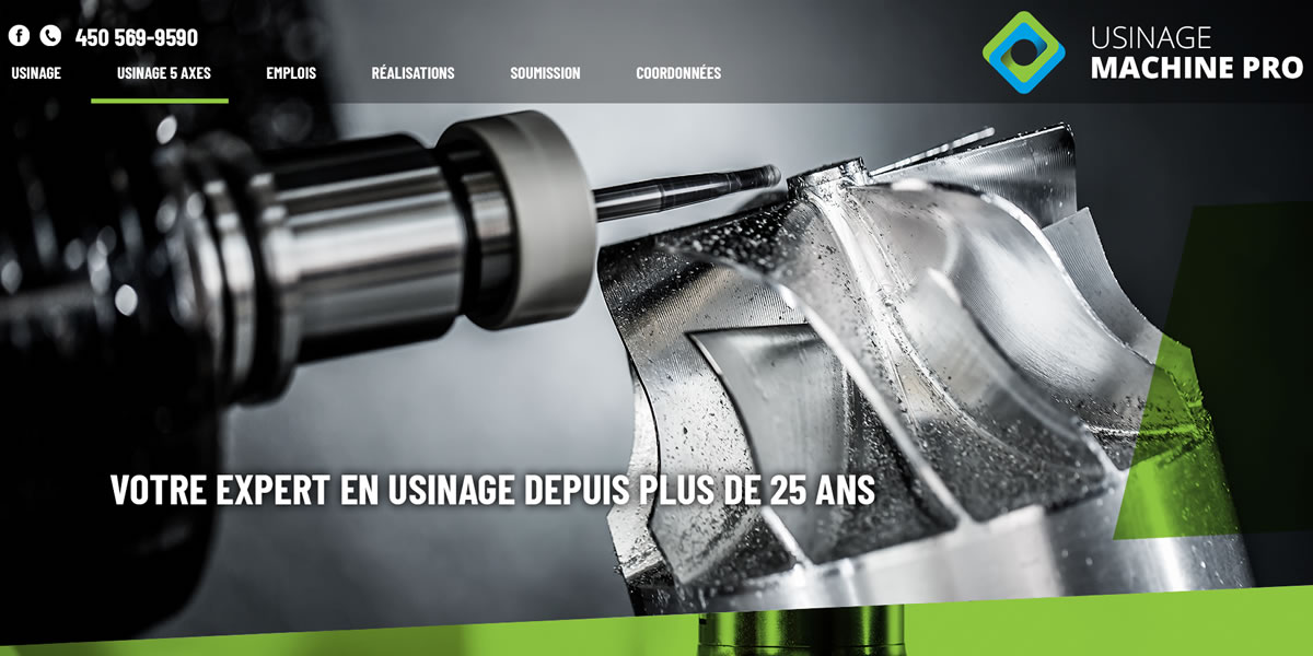 Usinage 5 axes Laval | Usinage machine pro